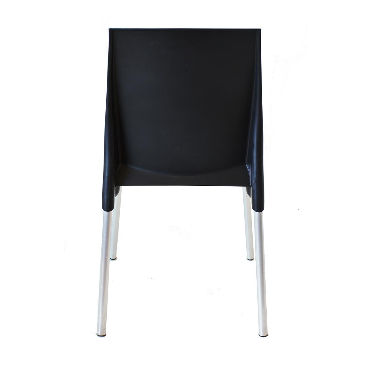 Cadeira Valentina Pés Em Alumínio Polido - Aramuni