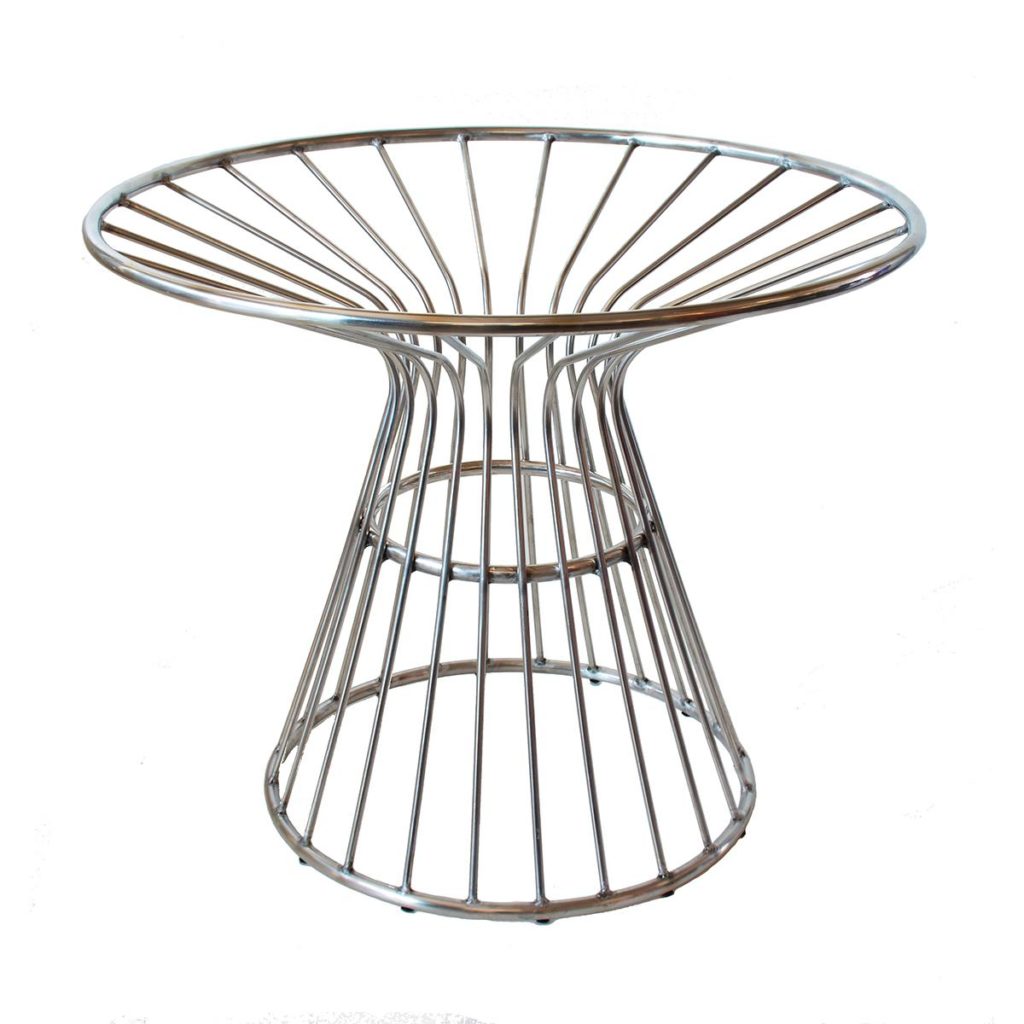 Base Mesa Jantar Saturno Em Inox - Aramuni